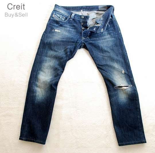 A190 定価3 6万程度 DIESEL ディーゼル LARKEE デニムパンツ ジーンズ ダメージ加工サイズW31L30(W31)｜売買され ...