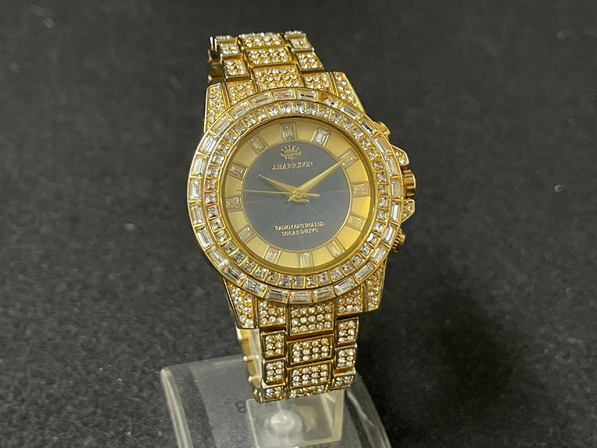 KK0601-45I J.HARRISON RADIO CONTROLLED SOLAR DRIVE JH-025 腕時計 ジョンハリソン ...