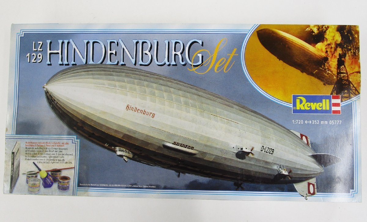 Revell Models 05777 1/720 LZ 129 Hindenburg ヒンデンブルク号 ジャンク byt012209(ドイツ ...