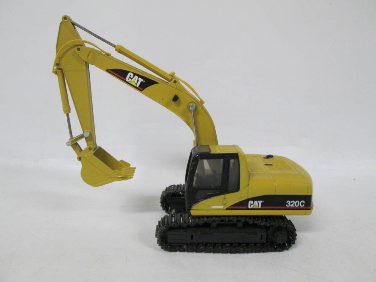 0131h S9017 ミニカー 2点セット 重機 建設車両 CAT REGA CATERPILLAR 320C S=1/40 24 ...