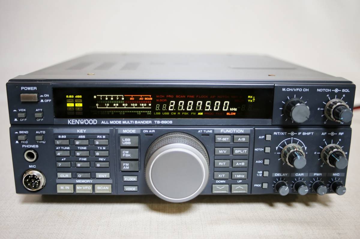 ケンウッド TS-690SAT HF/50MHz オールモード 無線機 ゼネカバ送信改造済1.62 30MHz CB無線送信可(固定)｜売買さ ...