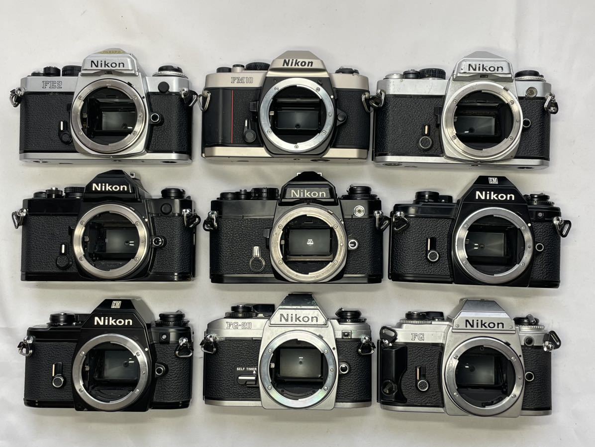 33 Nikon FE / FE2 / FG など 9台 まとめ売り ジャンク(ニコン)｜売買されたオークション情報、yahooの商品情報を ...