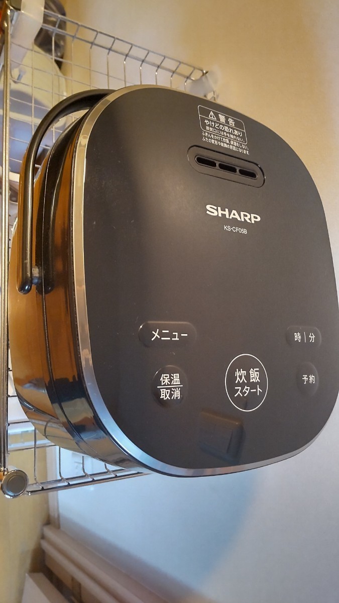 シャープ 炊飯器 3合 一人暮らし マイコン パン調理機能 ブラック KSCF05BB KS-CF05B-B SHARP 炊飯ジャー(マイコン)｜売買されたオークション情報、yahooの商品 ...