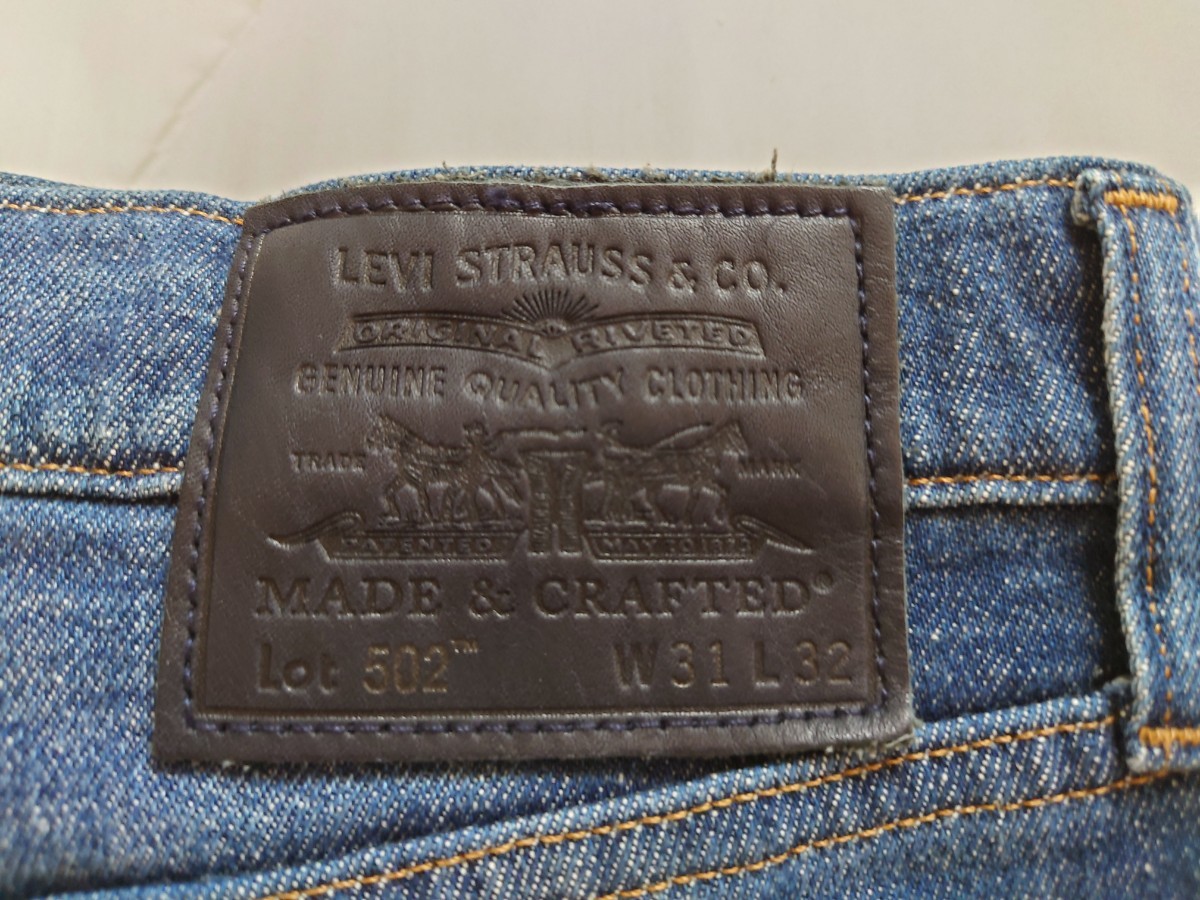 LEVI’S MADE & CRAFTED 502 RUNYON 31W 32L ジーンズ デニム ジーパン(W31)｜売買されたオークション ...