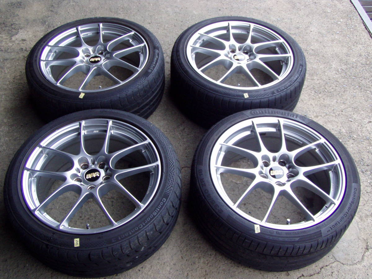 主役はホイール BBS RF516 PCD112 インセット45 18×8J 5H W204 W205 ホイールボルト付き 235/40R18 ...