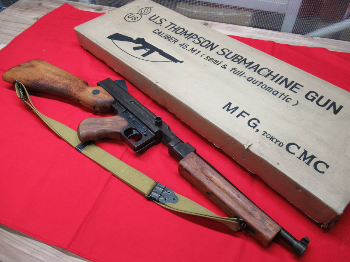 MFG TOKYO CMC U.S. THOMPSON SUBMACHINE GUN トンプソン M1 CALIBER 45. M1 semi ...