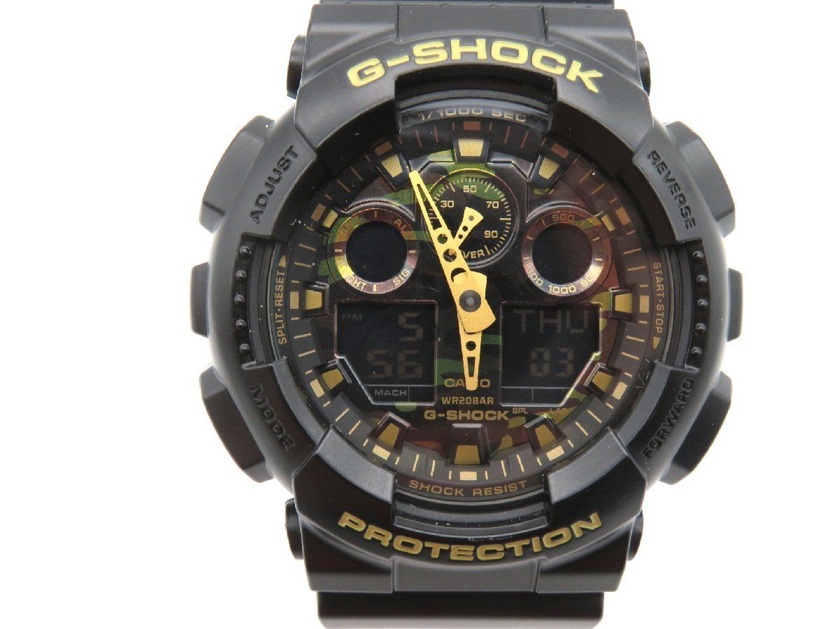 1円 稼働 カシオ GA-100CF G-SHOCK デジタル クオーツ メンズ 腕時計 K08106(その他)｜売買されたオークション情報 ...
