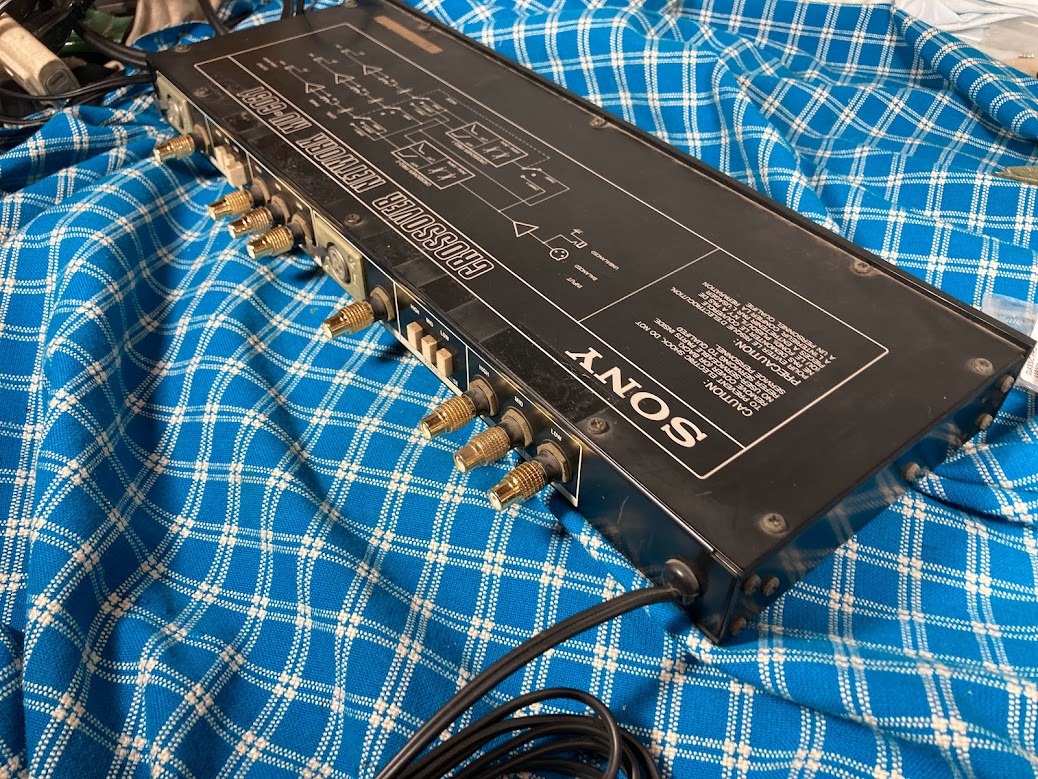 SONY MU-C031 3WAY チャンネルデバイダー 完動品 3ヶ月保証(クロスオーバー)｜売買されたオークション情報、yahooの商品情報をアーカイブ公開 - オークファン（aucfan ...