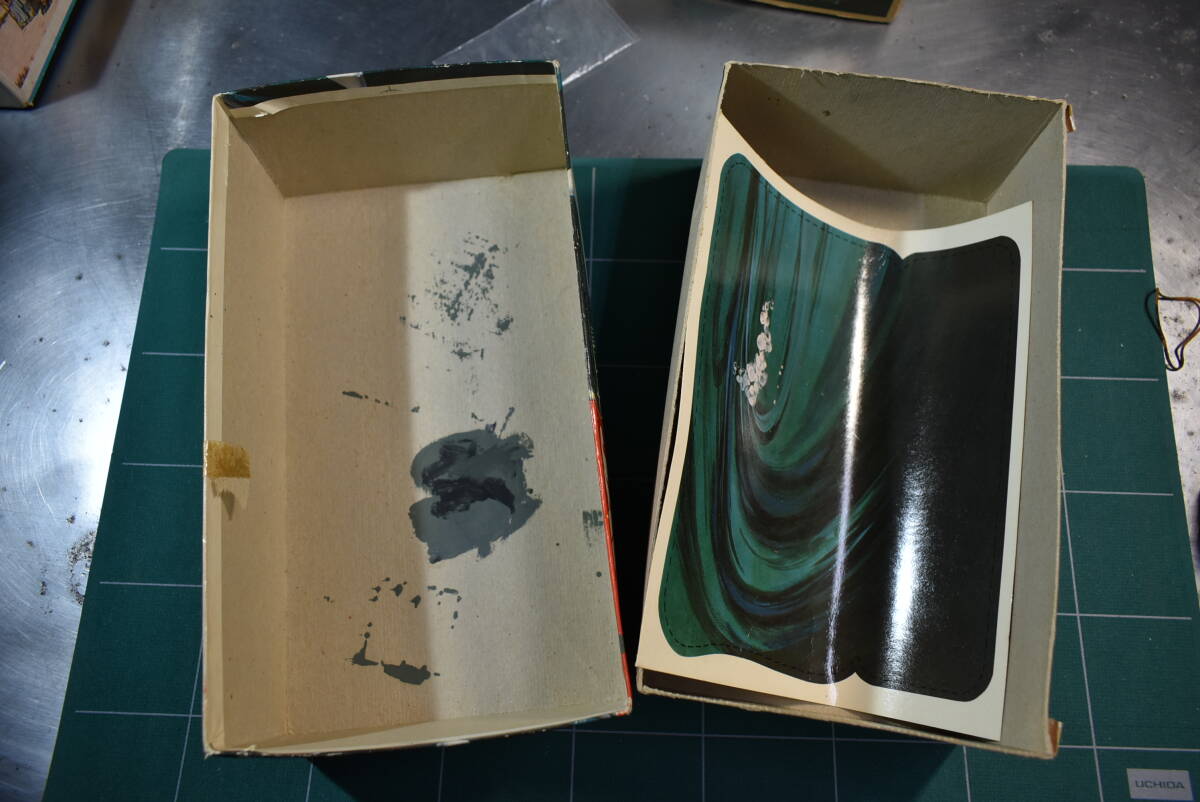 Qm104 絶版 1975's Addar Super Scenes JAWS vtg Addar Airfix Super Scenes JAWS box スーパーシーン モデルキット ...