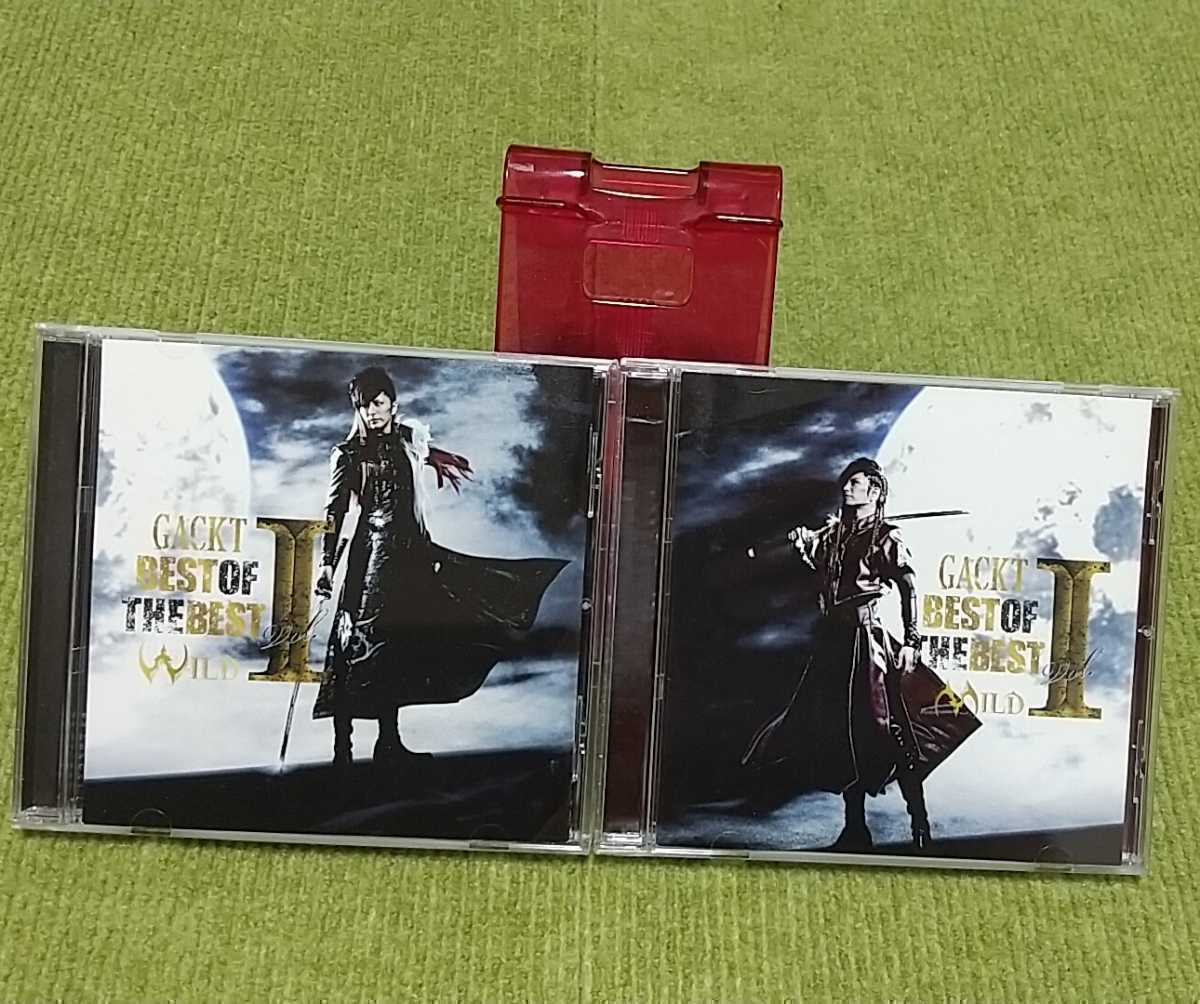 名盤 GACKT best of the best Ⅰ WILD MILD ベストCDアルバム 2枚セット サクラ 散ル vanilla another world sayonara 白露 他 ...