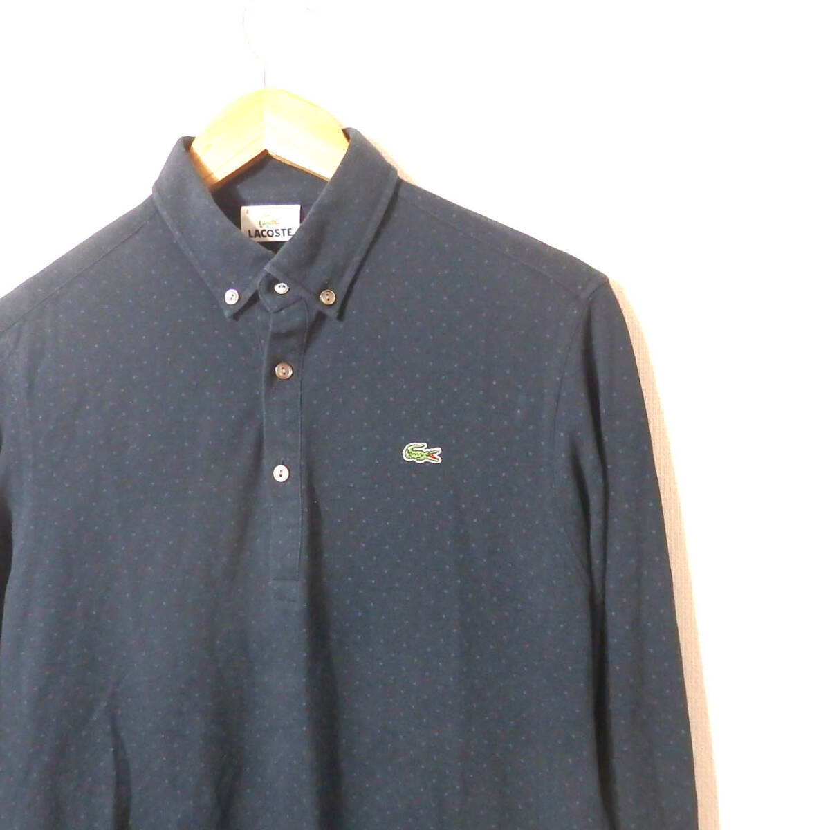 ラコステポロシャツ/長袖ポロ サイズ4 ファブリカ 黒 ドット柄 日本製 lacoste(4)｜売買されたオークション情報、yahooの商品情報をアーカイブ公開 - オークファン（aucfan ...