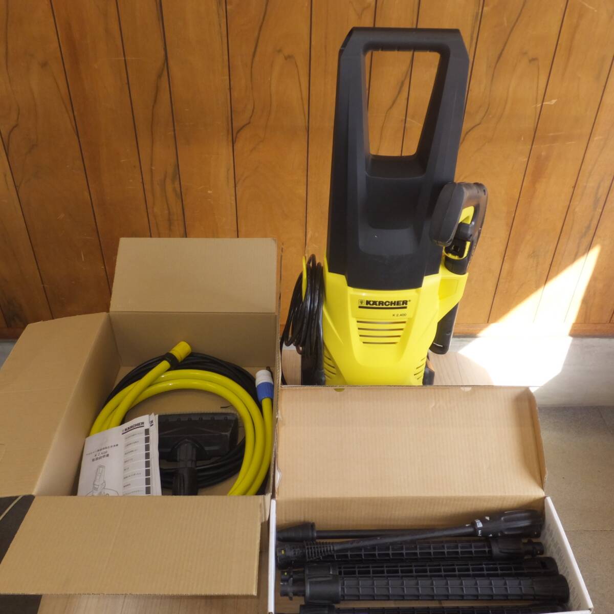 ケルヒャー KARCHER 家庭用高圧洗浄機 K2.400 各種 付属品 セット(高圧洗浄機)｜売買されたオークション情報、yahooの商品情報をアーカイブ公開 - オークファン（aucfan ...