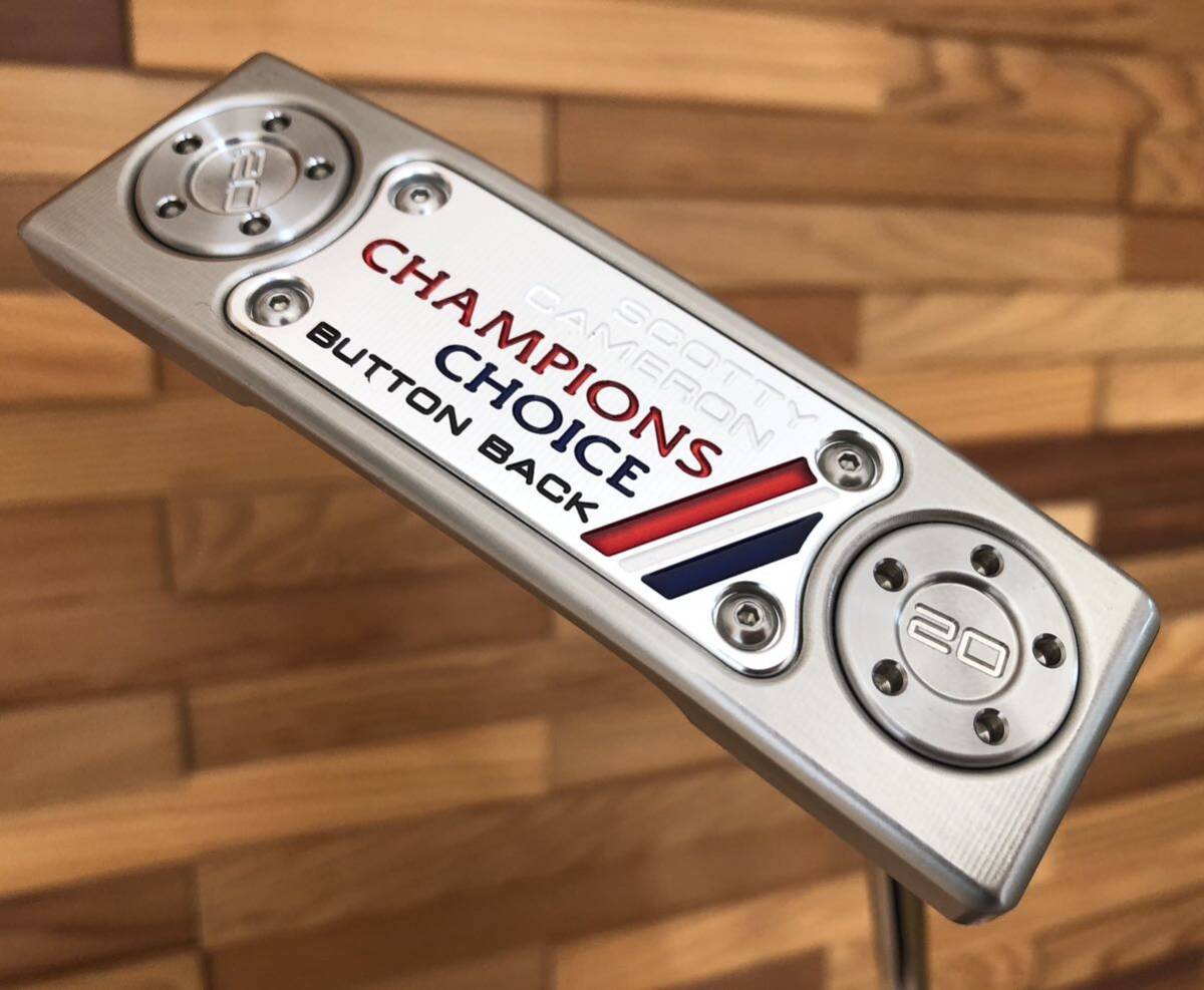 SCOTTY CAMERON BUTTON BUCK NEWPORT2.5PLUS CHAMPIONS CHOICEスコッティ キャメロン ...