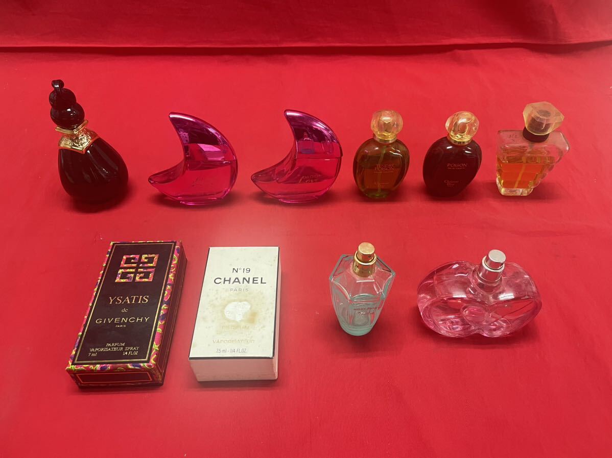 香水 CHANEL GIVENCHY Christian Dior POISON まとめて オードトワレ クリスチャンディオール シャネル ...