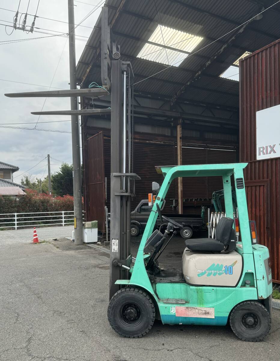 三菱 フォークリフト FG10 1t ガソリン FG10 岡山(建設機械、重機)｜売買されたオークション情報、yahooの商品情報をアーカイブ ...