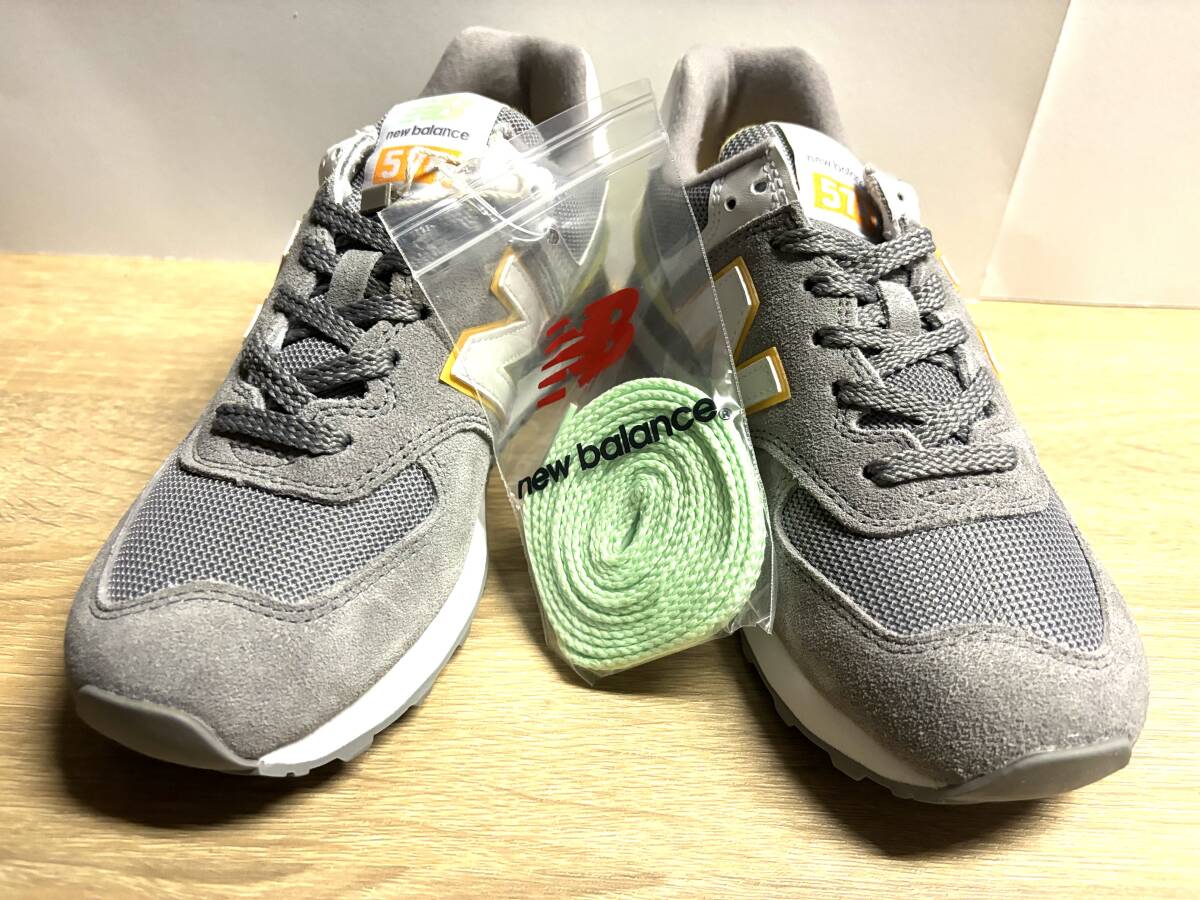 24cm B ニューバランス WL574CM2 グレー new balance(24.0cm)｜売買されたオークション情報、yahooの商品 ...