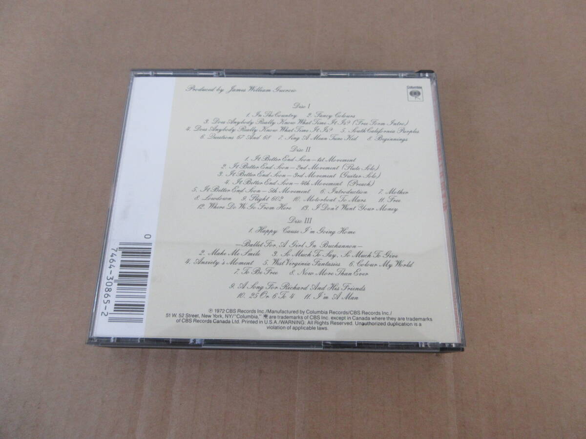 US COLUMBIA直輸入盤3CD シカゴ アット カーネギー ホール VOL.I II III&IV ⑭(Chicago)｜売買された ...