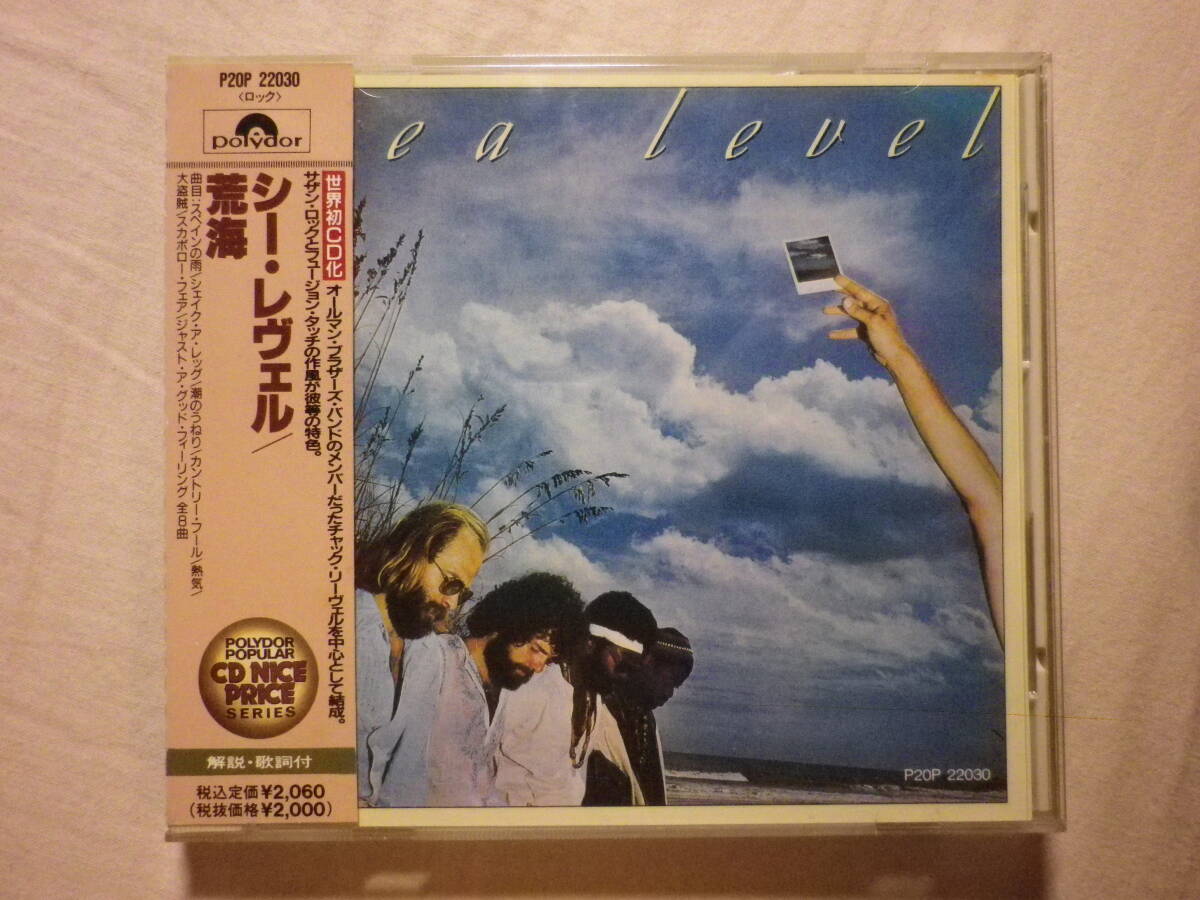 Sea Level/Sea Level 1977 1989年発売 P20P-22030 1st 廃盤 国内盤帯付 歌詞付 レア盤 サザン ...
