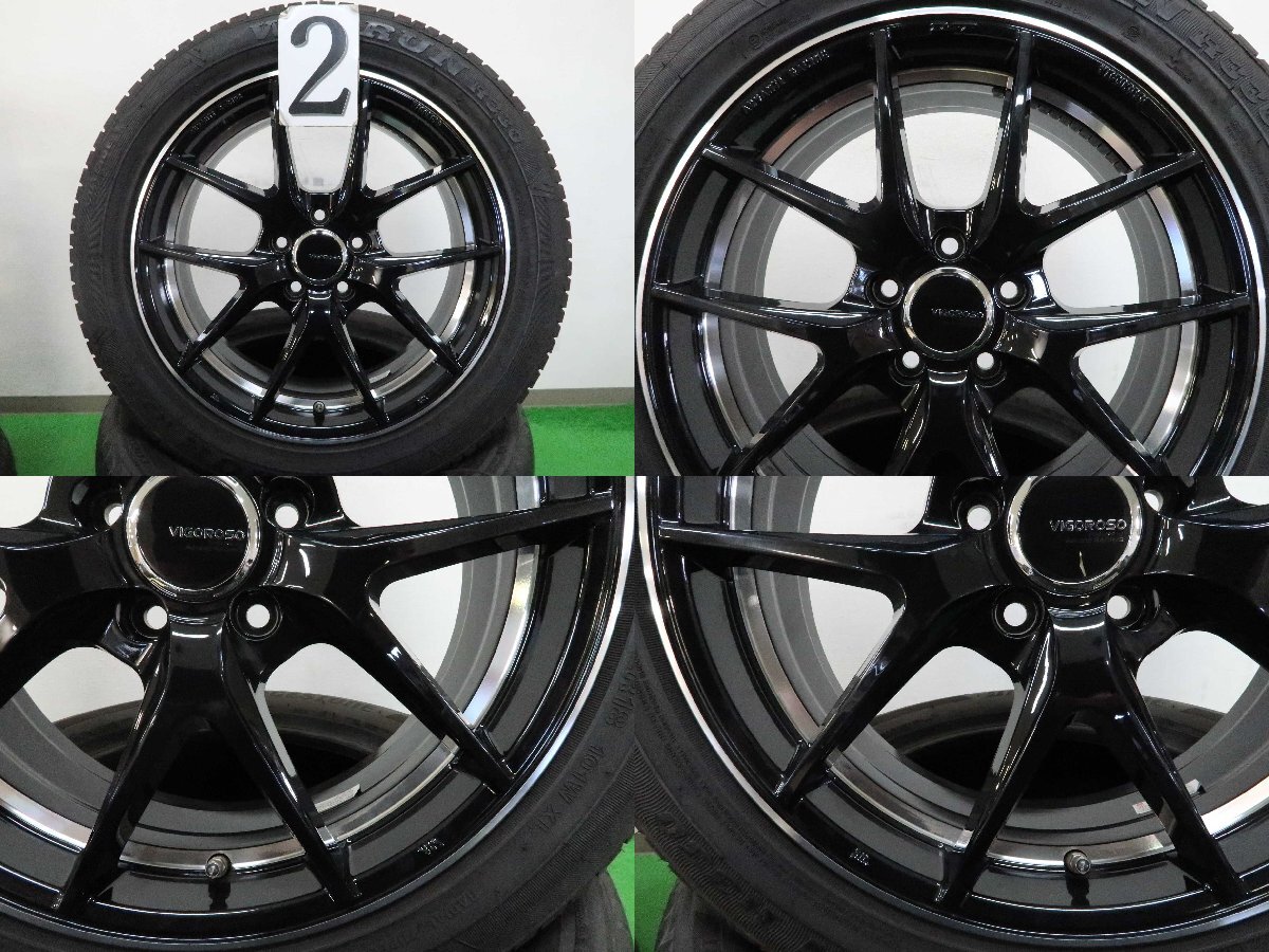 4本 Advanti RACING VIGOROSO N628 18インチ ホイール 7.5J +47 5H 112 ラジアル WINRUN ...