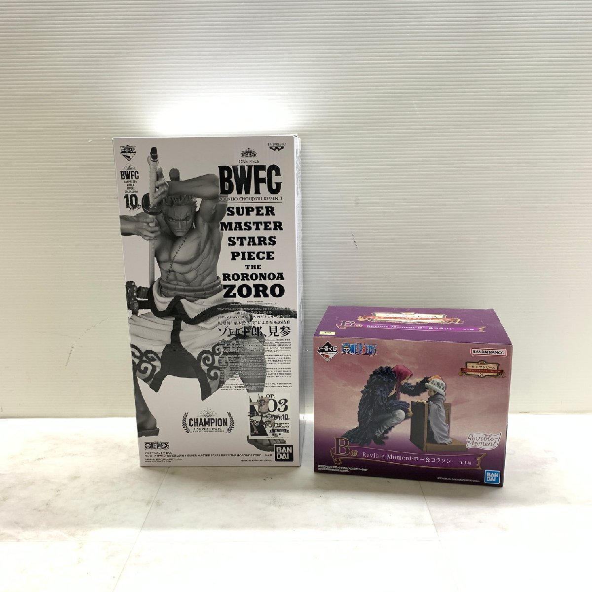 MIN 現状渡し品 MSMO 一番くじ ワンピース フィギュア BWFC ゾロ十郎 B賞 ロー＆コラソン 47-240530-KS-16 ...