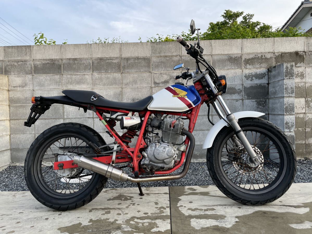 配送のみ FTR223 トリコロール MC34 社外マフラー付 TW200 TW225 セロー 250TR クラブマン トラッカー 書付 実働 通勤 通学(126cc-250cc)｜売買された ...