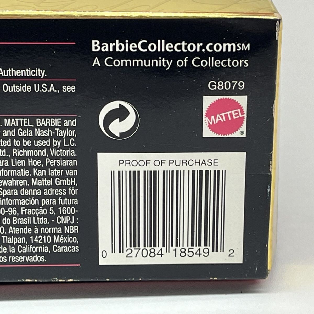 E069-K32-4227 MATTEL マテル Barbie バービー人形 JUISY COUTURE ジューシークチュール GOLD ...