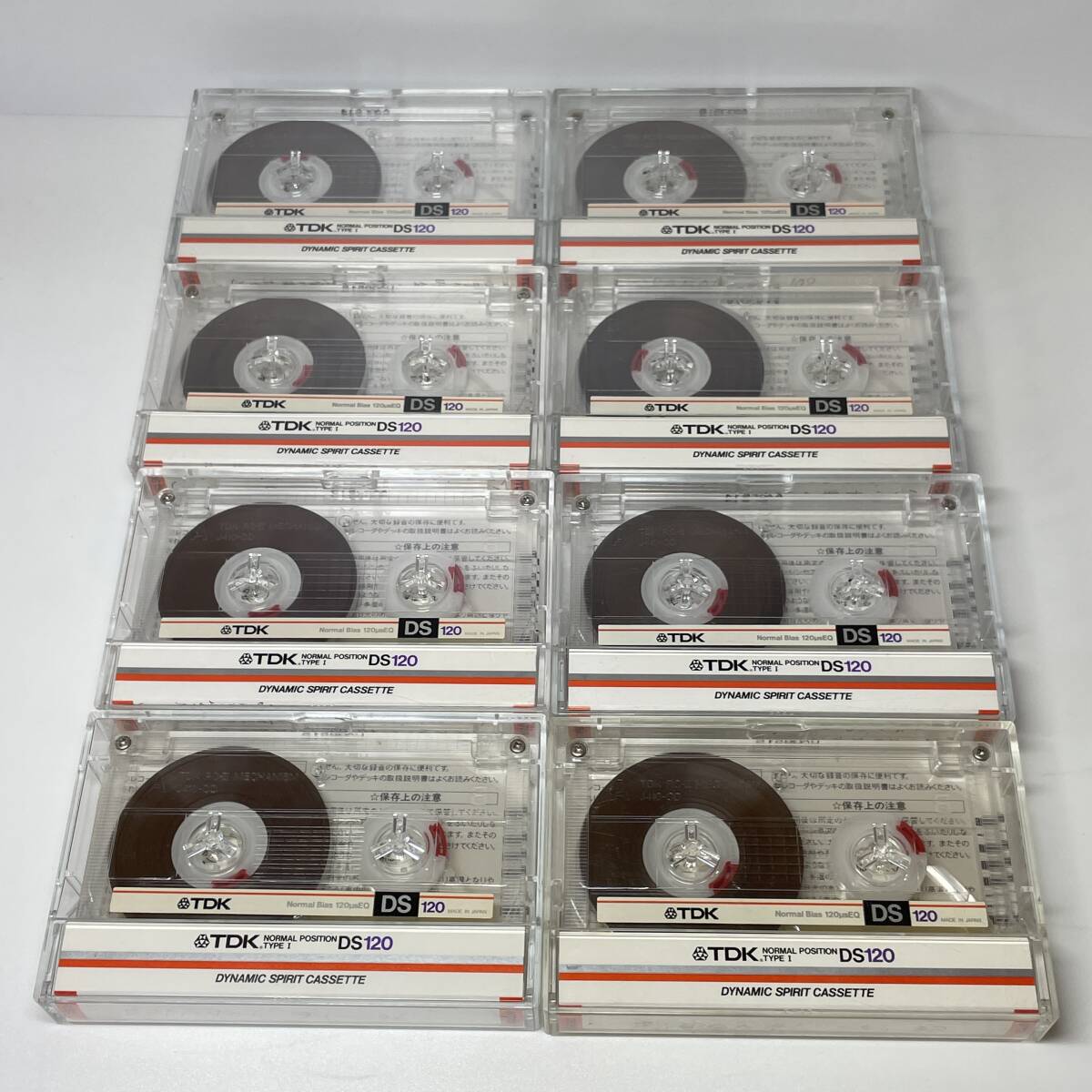 使用済み TDK DS 120 計8本 ノーマル Type1 カセットテープ 368(記録媒体)｜売買されたオークション情報、yahooの商品 ...