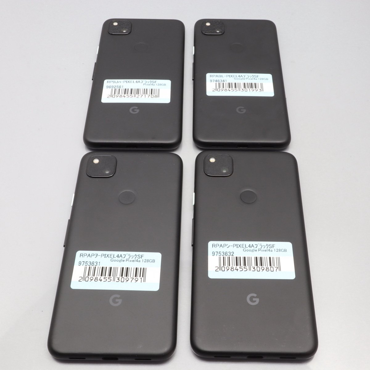 Google Pixel4a 128GB G025M Just Black 計4台セット SIMフリー Joshin ジャンク 1708 1円 ...