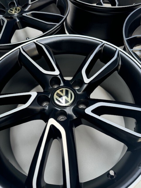 ACE ALLOY WHEEL SCORPIO 18×7.5J +50 5H/112ホイール4本セット VW ゴルフR ゴルフ7.5R ...