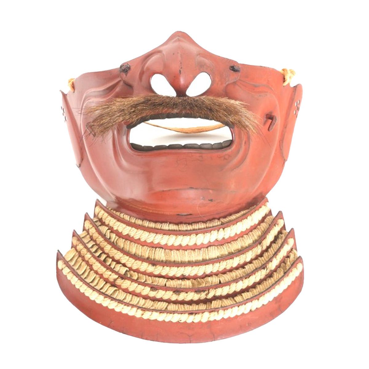 S-87 時代武具 面頬 めんぽお 鉄地／面具／甲冑／鎧兜／江戸期／鎧／侍／samurai(甲冑（兜、鎧）)｜売買されたオークション情報 ...