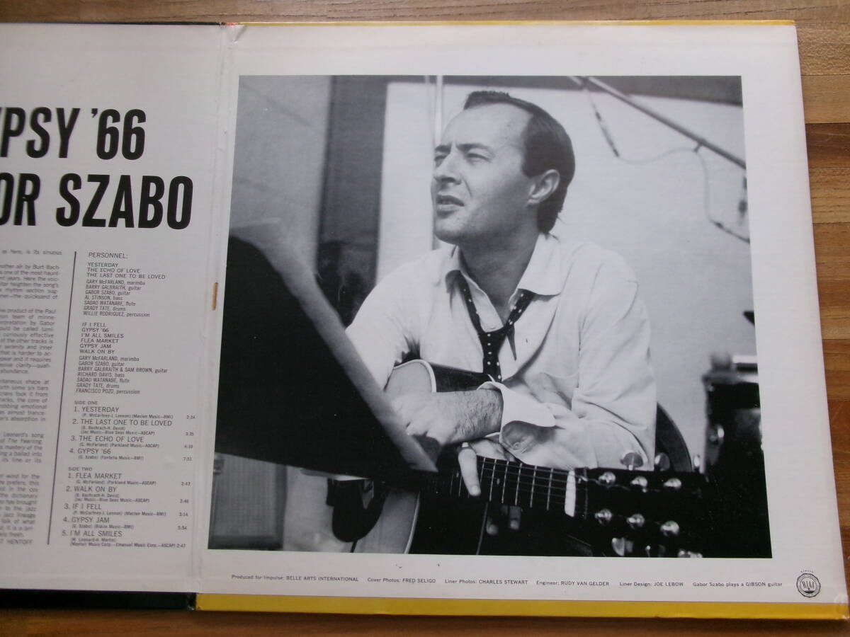 GABOR SZABO／GYPSY '66 USA盤(ジャズ一般)｜売買されたオークション情報、yahooの商品情報をアーカイブ公開 ...