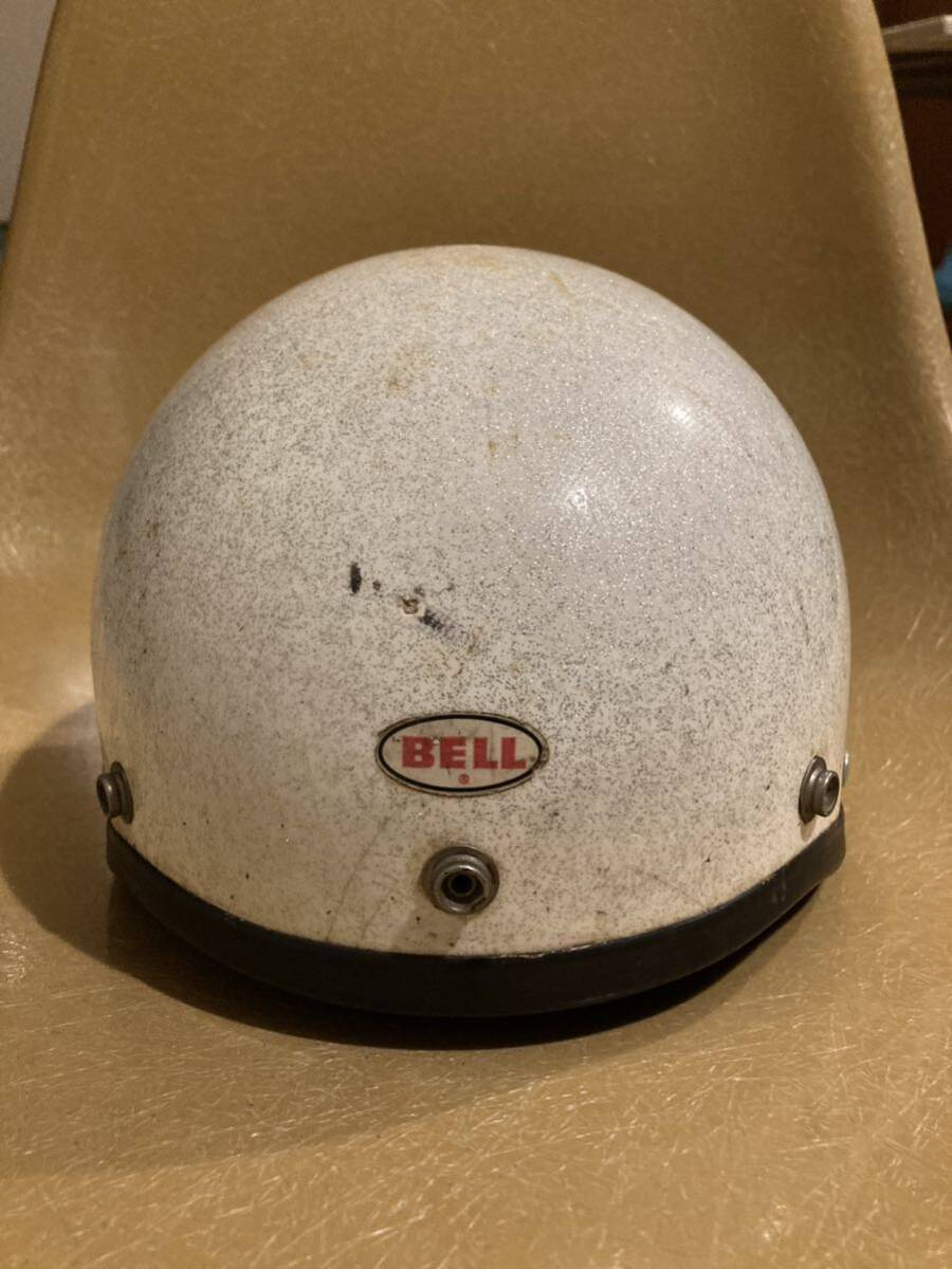BELL shortyビンテージ 60年代 Sシェル 58cmリペア済み 銀ベル ゴマ塩 当時物 buco トラベラー プロテクター ...
