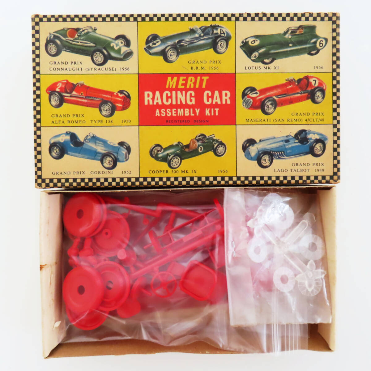 S08-R06 未組立 MERIT RACING CAR ASSEMBLY KIT GRAND PRIX MASERATI SAN REMO ...