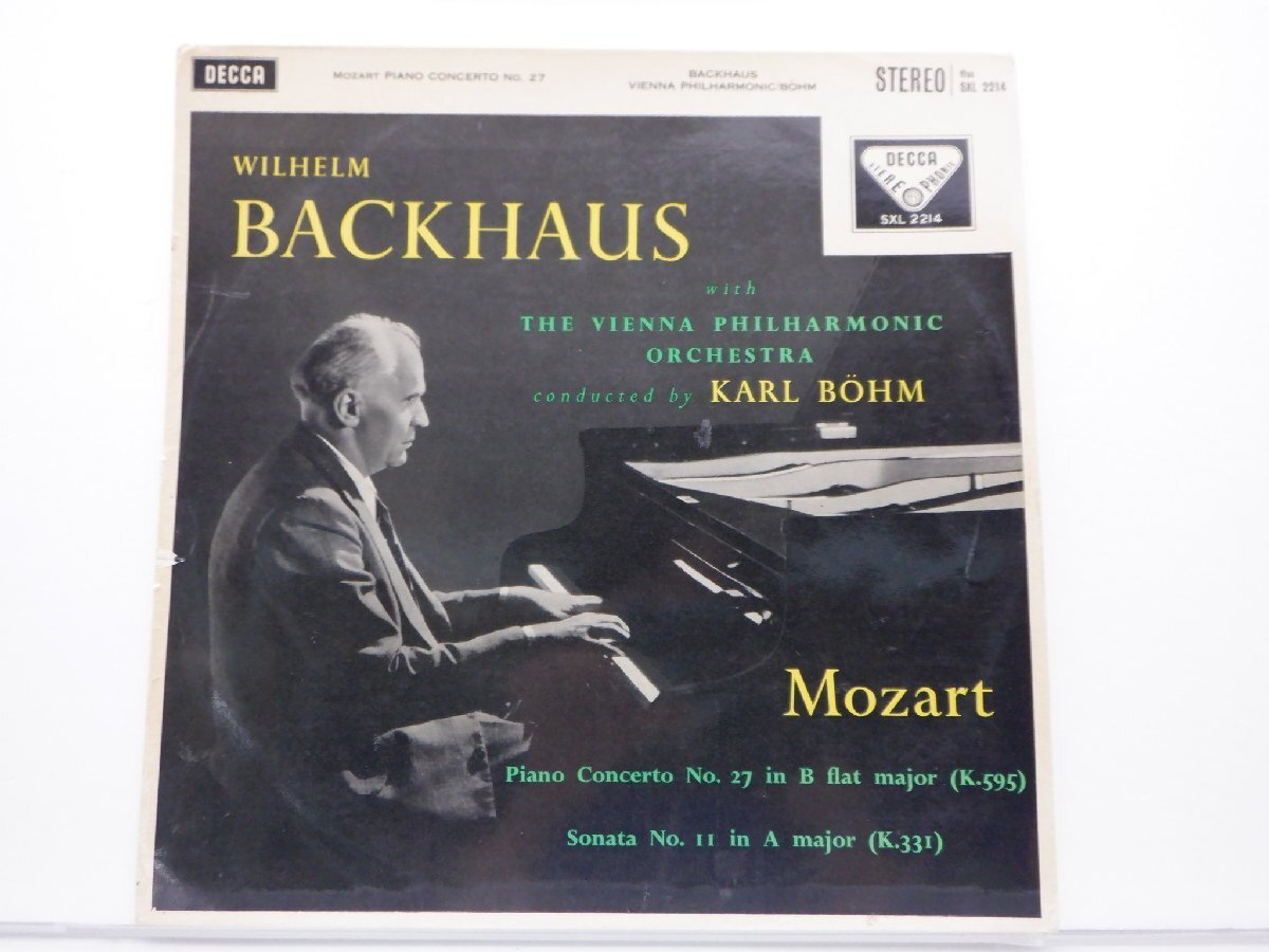 Mozart Piano Concerto No. 27 In B Flat Major K.595 / Sonata No. 11 In A Major K.331 LP/Decca SXL ...