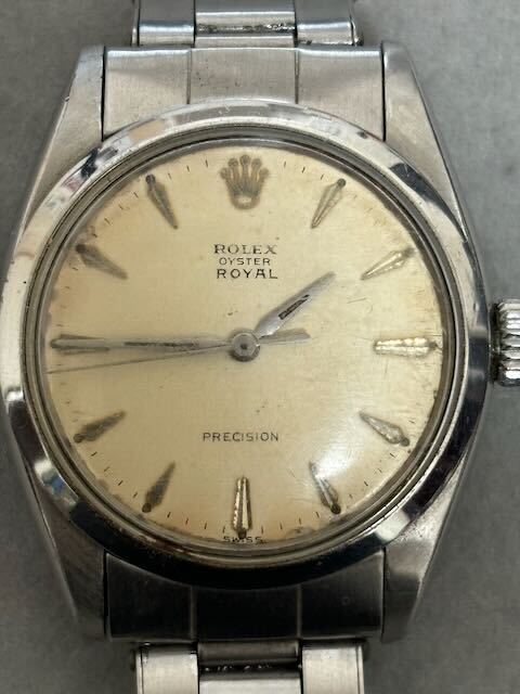 ロレックス オイスターロイヤル ヴィンテージ 6427 ROLEX OYSTER ROYAL PRECISION(ロレックス)｜売買されたオークション情報、yahooの商品情報をアーカイブ公開 ...