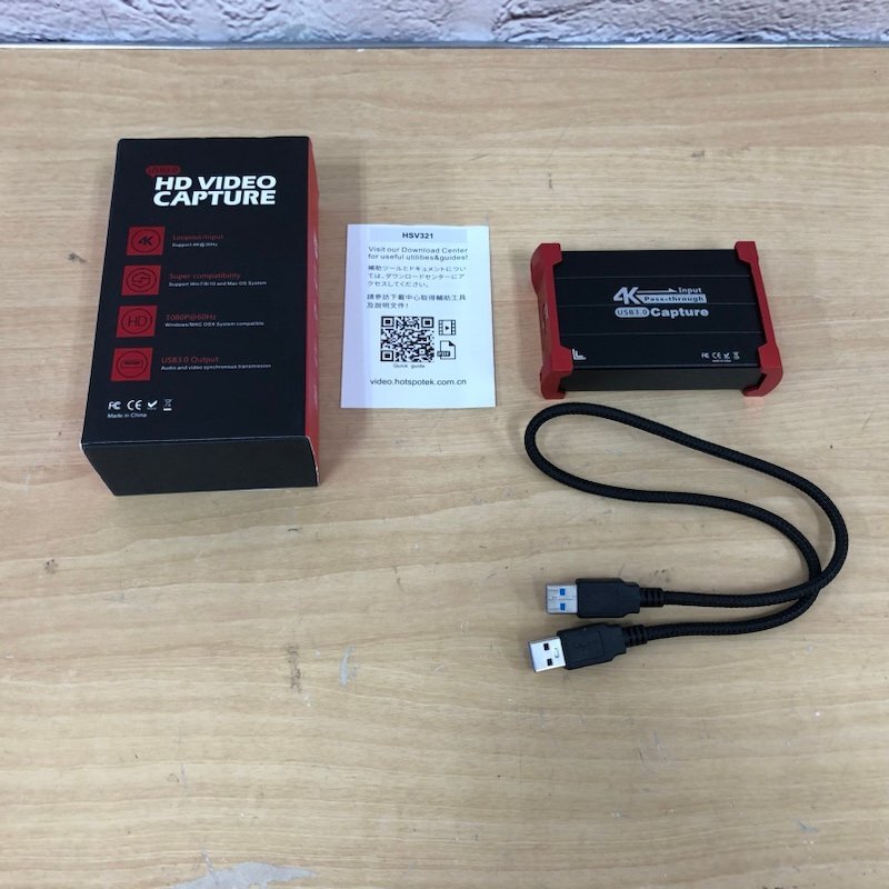 Mirabox キャプチャーボード HD VIDEO CAPTURE USB3.0 240812SK750013(ビデオキャプチャカード ...