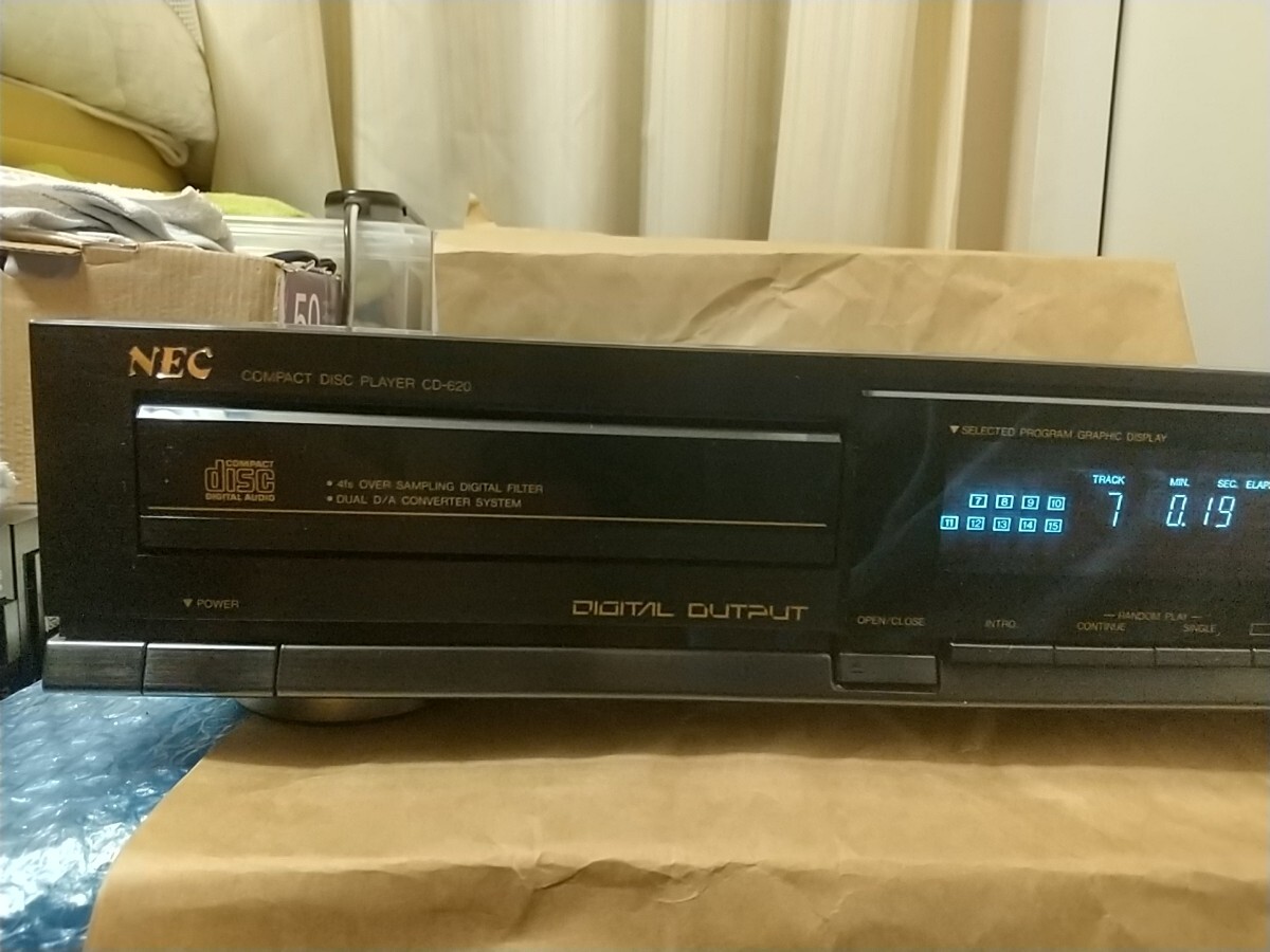 NEC製 CDプレーヤー CD-620リモコンなし(一般)｜売買されたオークション情報、yahooの商品情報をアーカイブ公開 - オークファン ...