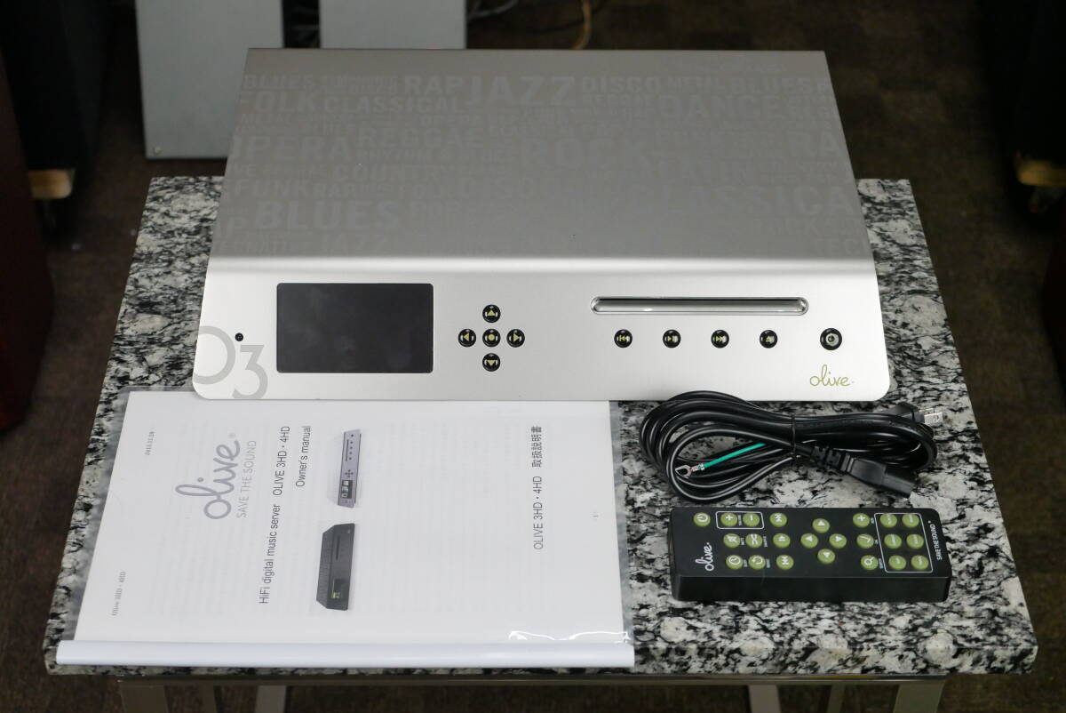 Olive オリーブ O3HD 500GB HDミュージックサーバー CDプレーヤー 動作 正規輸入品 付属品付き(一般)｜売買された ...