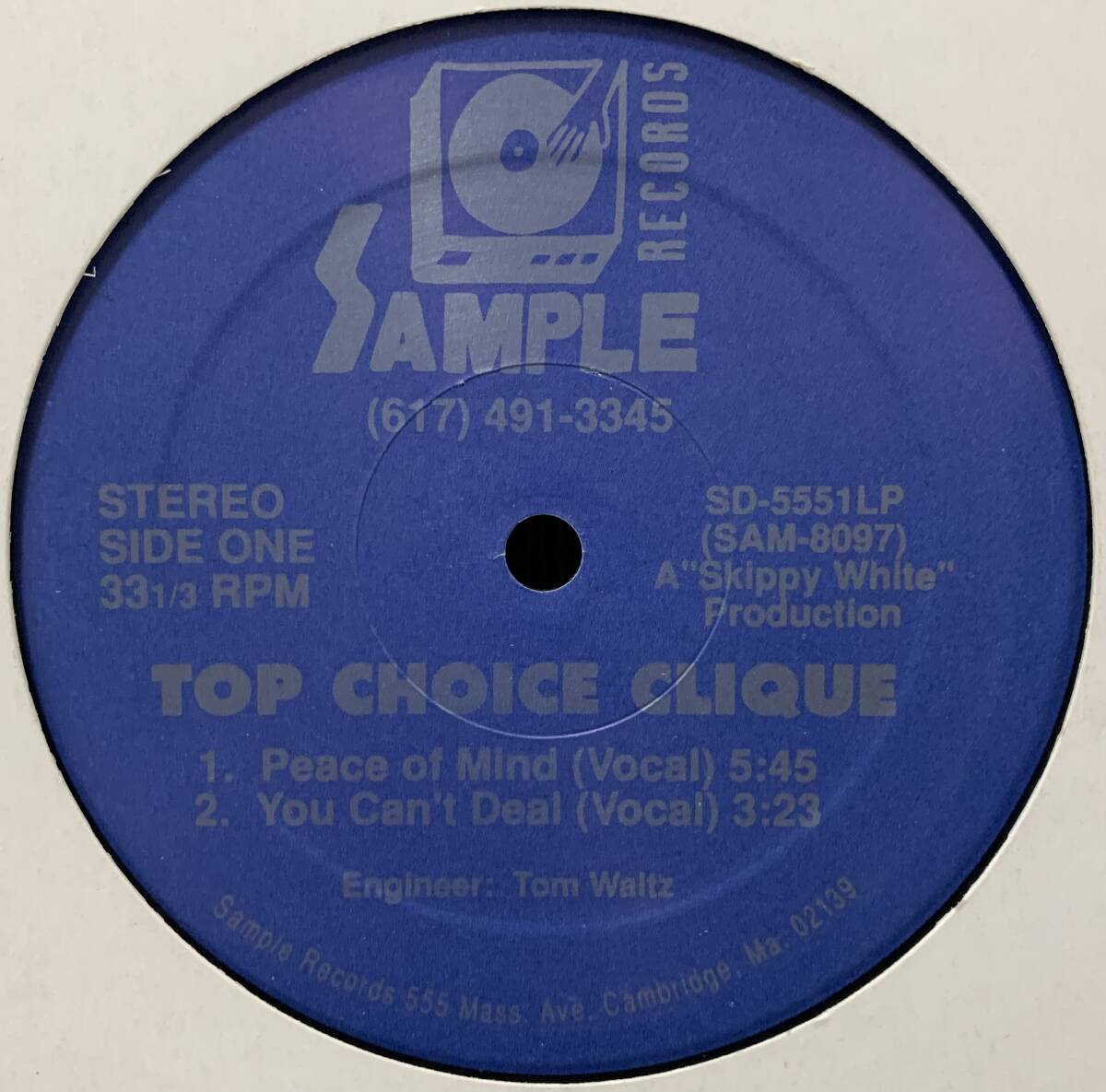 レア USオリジ Top Choice Clique Peace Of Mind / You Can't Deal 5枚 MIX収録 ...