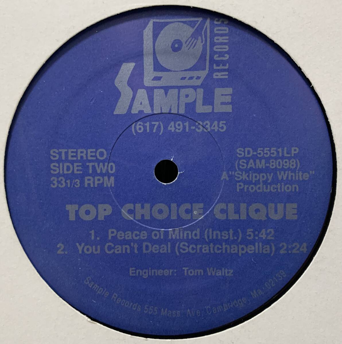 レア USオリジ Top Choice Clique Peace Of Mind / You Can't Deal 5枚 MIX収録 ...