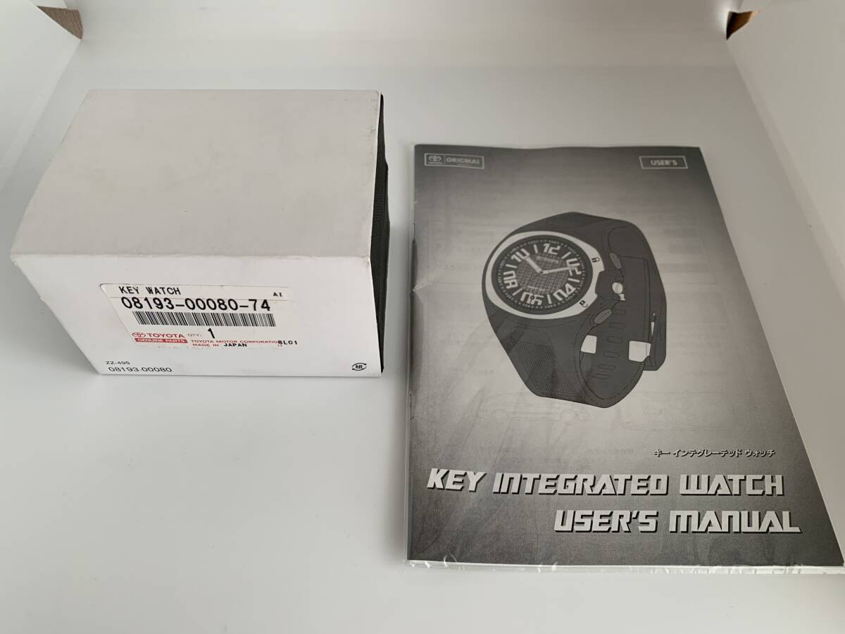トヨタ キーインテグレーテッドウォッチ 08193-00080 ZZ-495 シチズン CTIZEN ソーラータイプ(トヨタ用)｜売買された ...