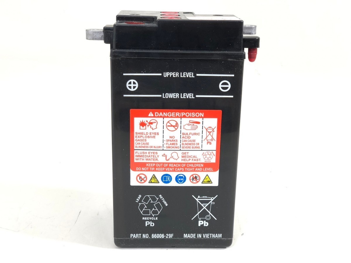 2022年12月製造 ハーレーダビッドソン 純正 バッテリー 6V 66006-29F ショベル パンヘッド ナックル EL1000 FL1200(バッテリー)｜売買されたオークション情報 ...