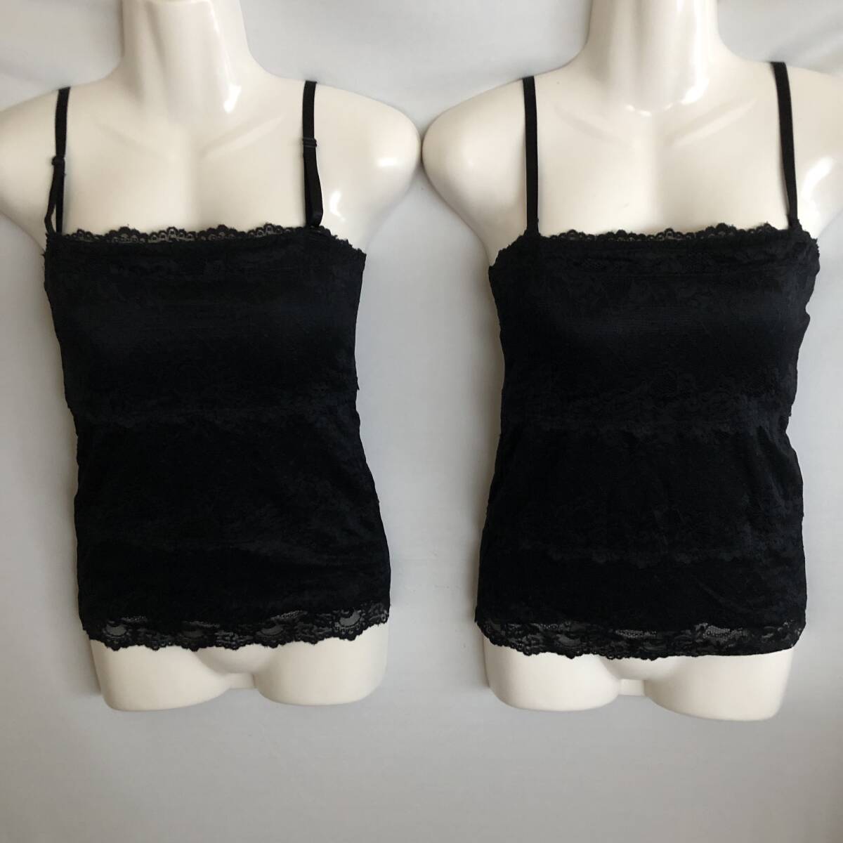 SBs-173 ＜特撰＞ The Beluna co EXCEL” My Lingerie Celemony Black” ブラトップキャミソール 2点 Mサイズ B79-87cm(Mサイズ ...