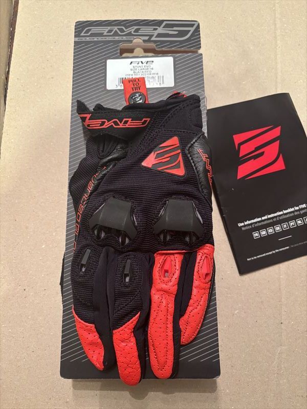 FIVE STUNT EVO BLACK/RED(Lサイズ)｜売買されたオークション情報、yahooの商品情報をアーカイブ公開 - オークファン（aucfan.com）