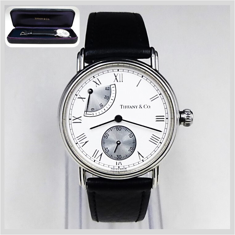 TIFFANY＆CO SWISS ティファニー クラッシック M261 手巻 パワーリザーニ メンズ 腕時計 品 アンティーク コレクション 22-0052-01(ティファニー)｜売買された ...