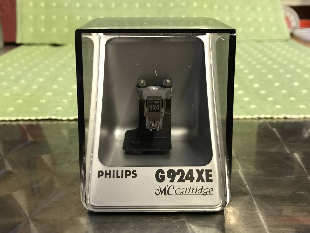 最後の 品 PHILIPS G924XE MC型ステレオカートリッジ ムービングコイル型/フィリップス 箱 取扱説明書付/レコード部品③(MC ...
