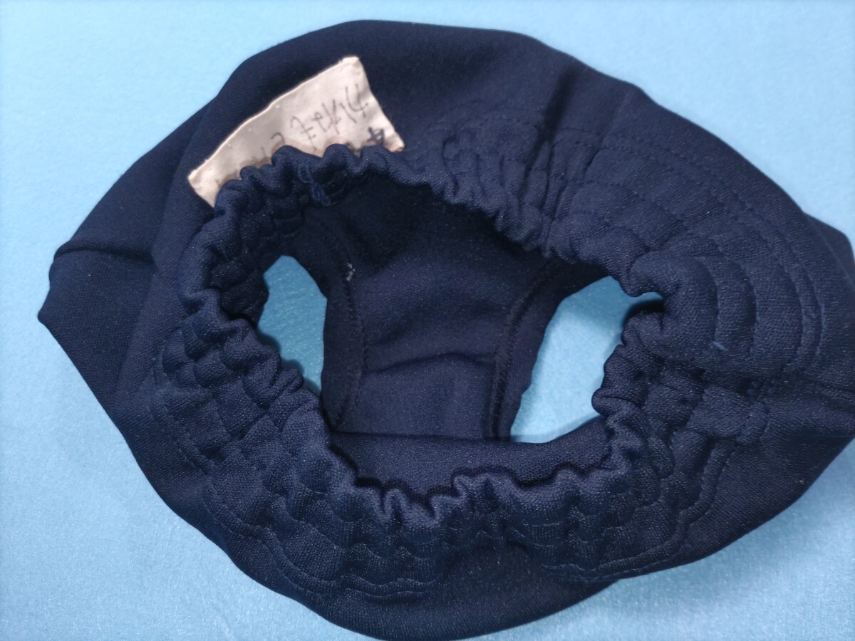 12-B02 クリーニング済み 体操服 体操着 ゲームパンツバレーボール 濃紺色ブルマー メーカー不明 130-140サイズ ゼッケン記名あり3段ゴム(パンツ)｜売買されたオークション情報 ...