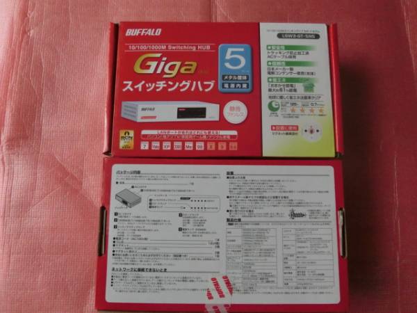 BUFFALO LSW3-GT-5NS Gigaスイッチングハブ(イーサネットハブ)｜売買されたオークション情報、yahooの商品情報を ...