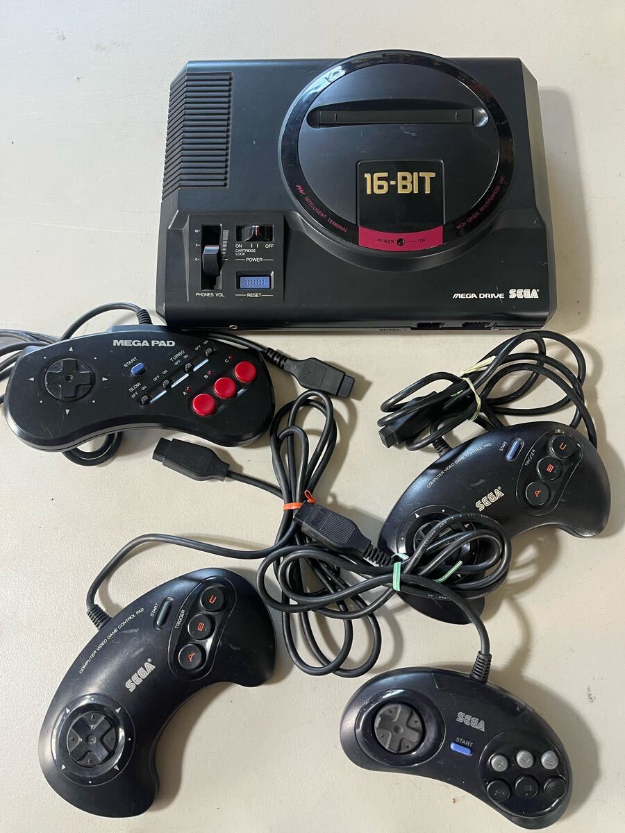 動作未確認 電源なし SEGA メガドライブ MEGA DRIVE 16 bit コントローラー セガ(本体、アクセサリー)｜売買されたオークション情報、yahooの商品情報をアーカイブ公開 ...