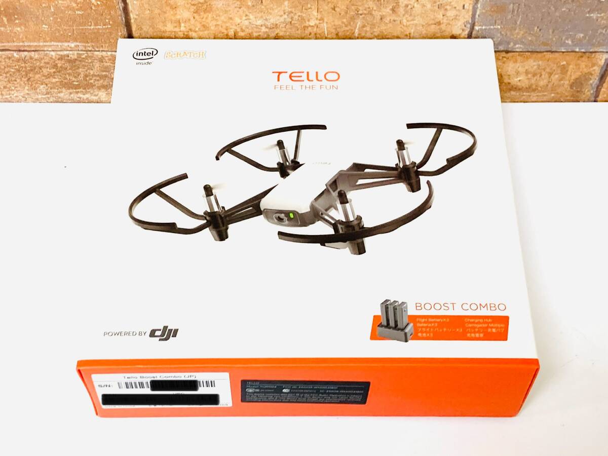 DJI TELLO ドローン Boost Combo JP TLW004 W5862019(ドローン本体)｜売買されたオークション情報、yahooの商品情報をアーカイブ公開 - オークファン ...